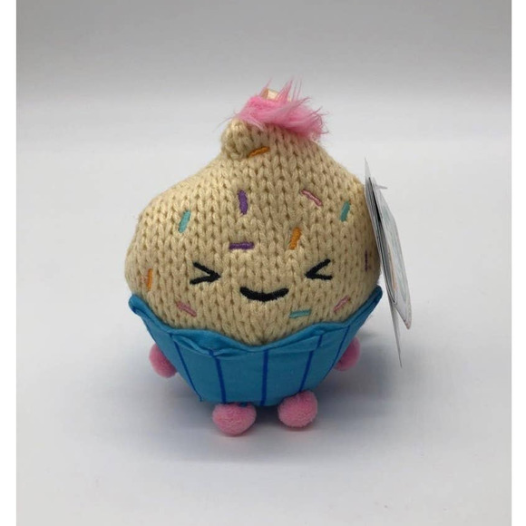 Jakks Pacific | Toys | New Ami Amis Cuppy Wave Crochet Plush Toy Birthday Cupcake Sprinkles Mini ...